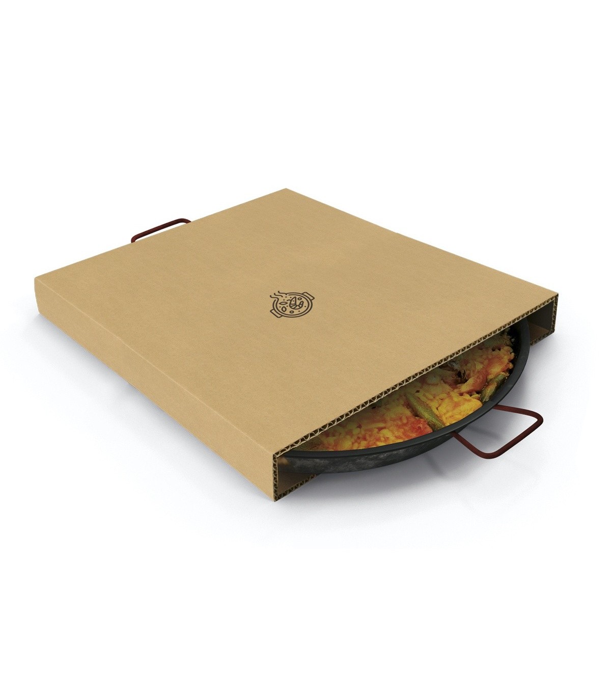 Caja de cartón Paella Box