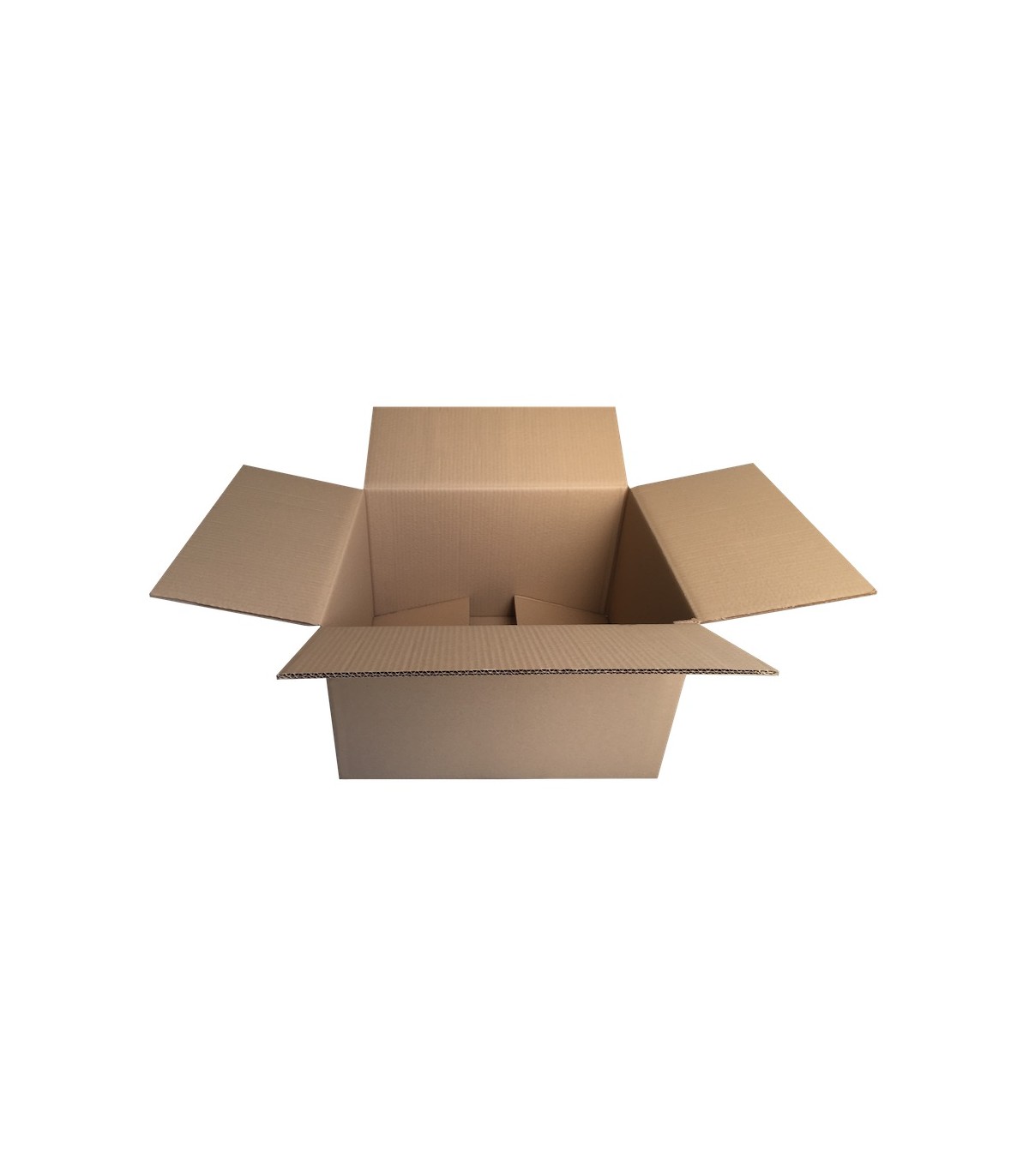 Caja americana de cartón simple 52 x 44 x 30,5 cm